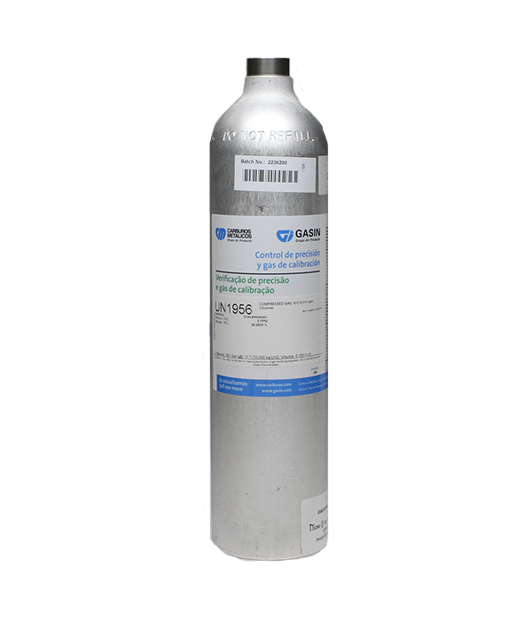 Botella de Calibración Metano – DICOSOLGAS